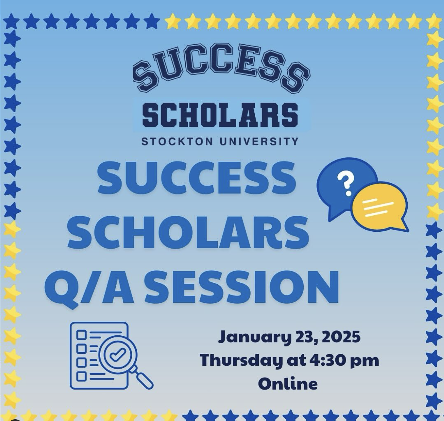 Success Scholars Program Q&A: Essential Insights for Spring 2025