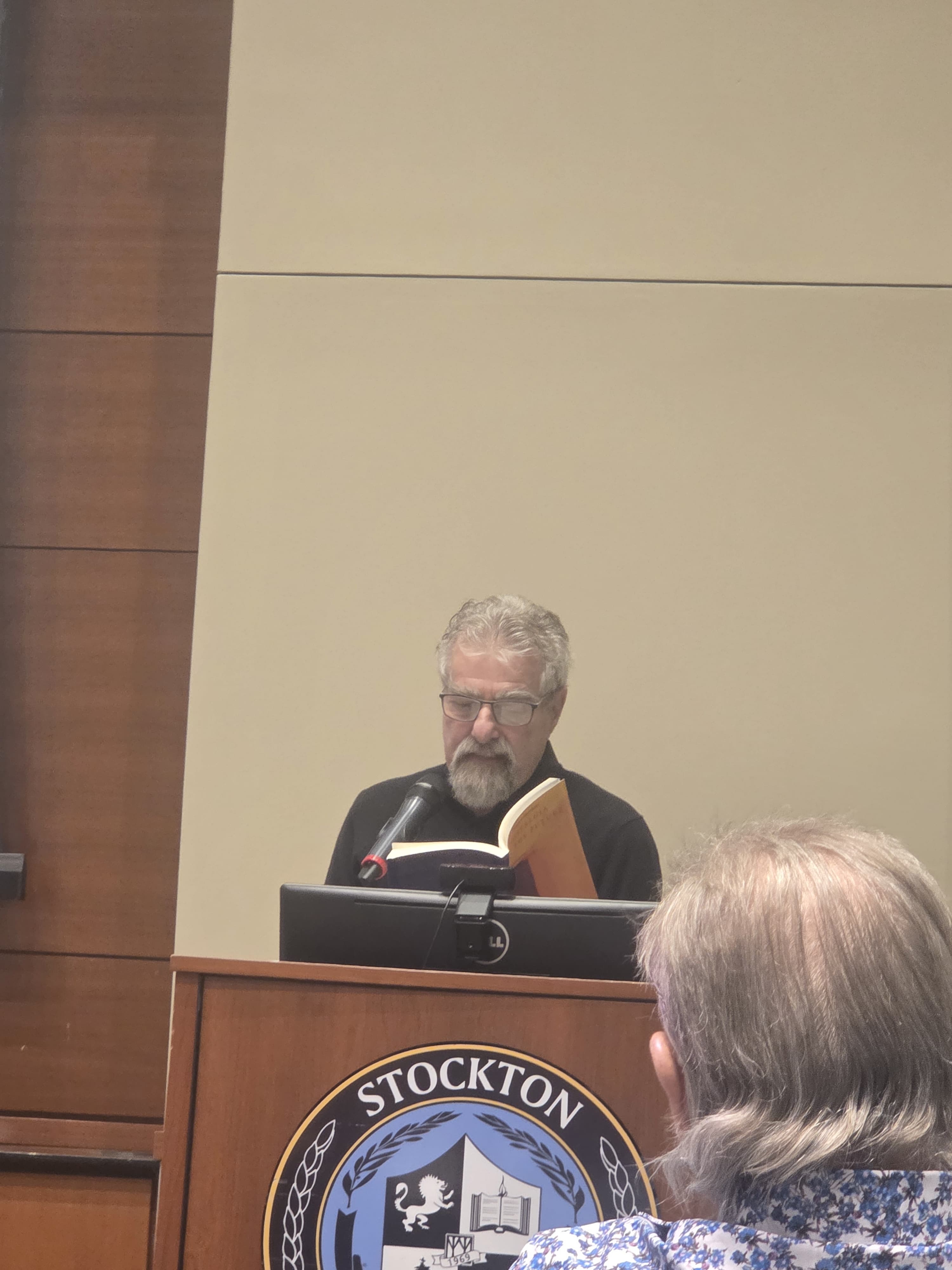 Poet Greg Djanikian reads his poetry at Stephen Dunn Visiting Writers ...